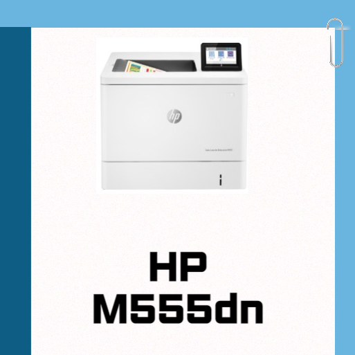 HP M555dn 설명과 드라이버