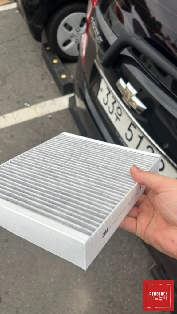 3M PM2.5 초미세먼지 활성탄 필터 에어컨필터 스파크 F6255