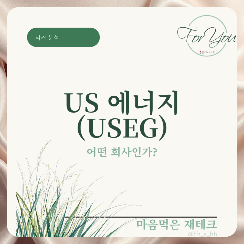 US 에너지(USEG)는 어떤 회사인가? 헬륨 신사업과 북미 자산