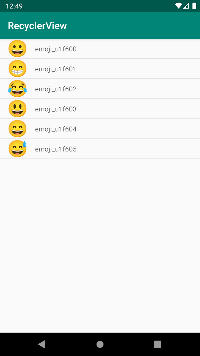 RecyclerView (9) - RecyclerView clipToPadding