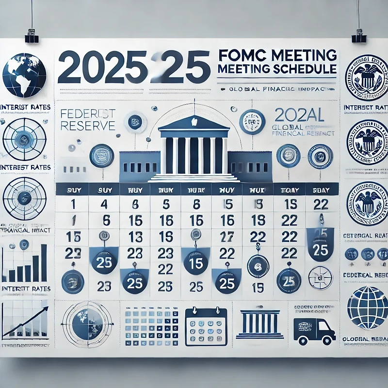 📅 2025년 FOMC 회의 일정 총정리! 한국 시간 기준 비교표 포함 📊