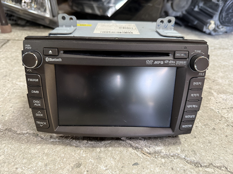 NF소나타 트랜스폼 (07~13년) 중고 블루투스 AVN 디스플레이 카오디오 (품번: 96560-3K100) // 자동차중고부품 대한모터스