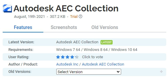 Autodesk AEC Collection 무료 다운로드