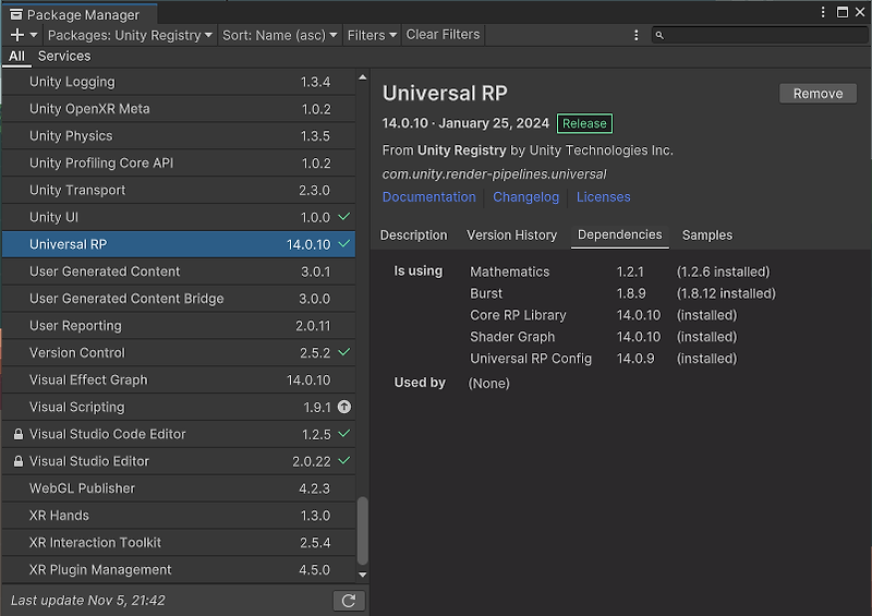 Built-In프로젝트에서 URP로 변환하는 과정