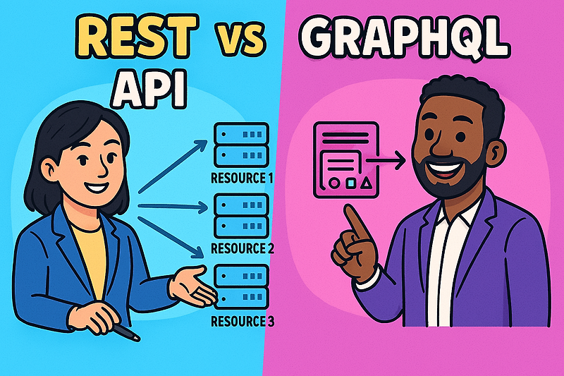 RESTful API vs GraphQL 완벽 비교: 주니어 개발자를 위한 쉬운 가이드 (2025)