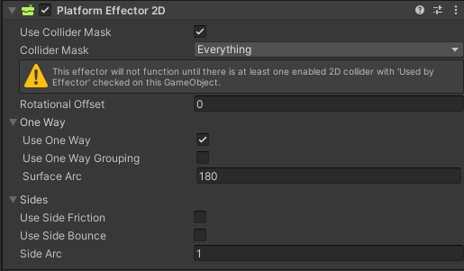 [TIL] 250227 (Platform Effector 2D)