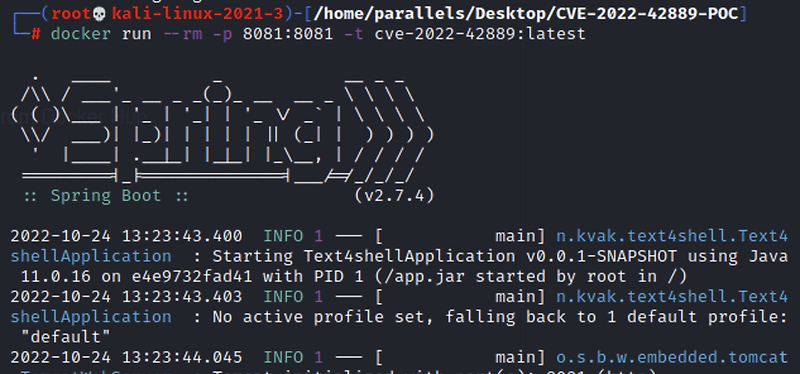 Apache Commons Text RCE(CVE-2022-42889 취약점 )