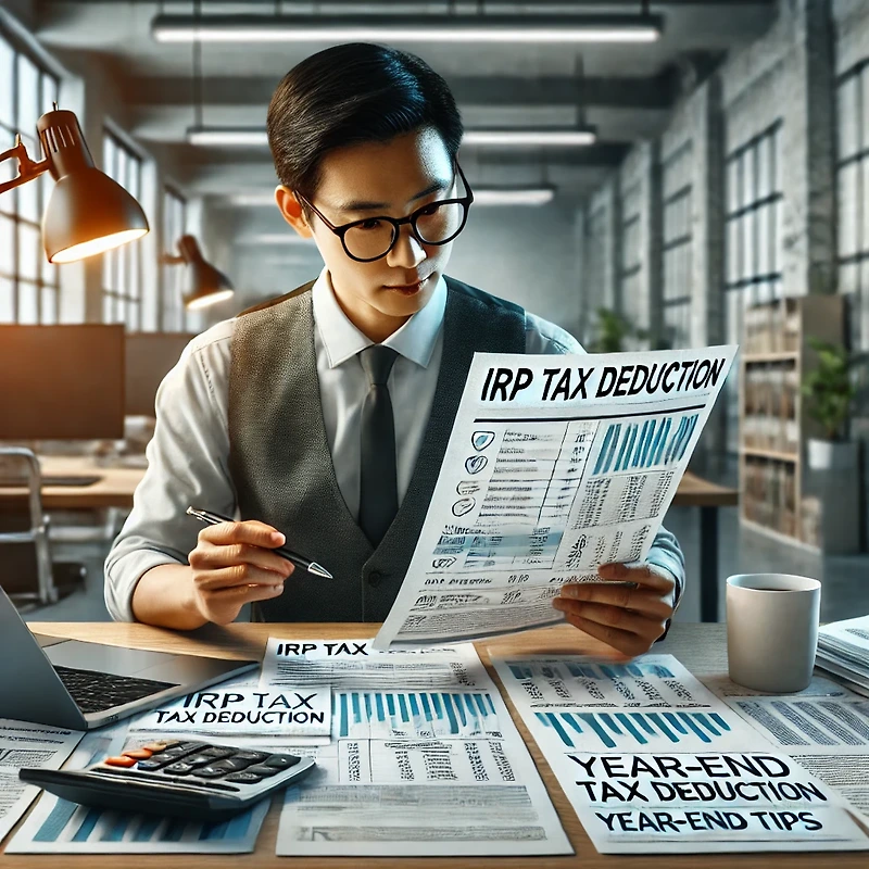 연말정산 소득공제 IRP로 세금 돌려받자! 절세 꿀팁 대공개