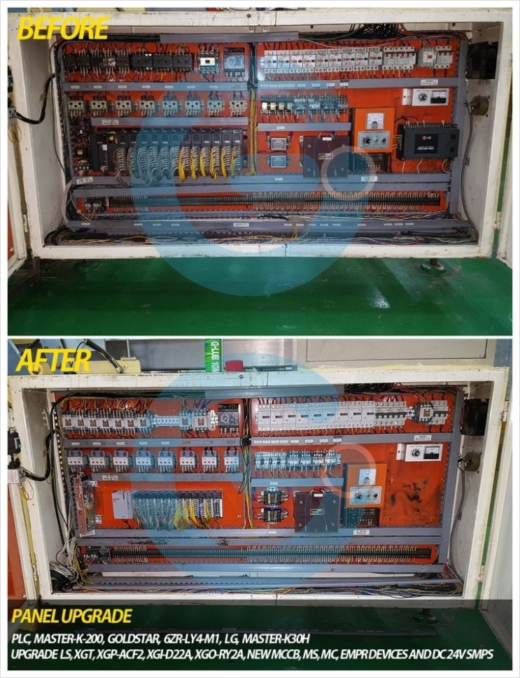 PANEL UPGRADE. PLC, MASTER-K-200, GOLDSTAR, 6ZR-LY4-M1, LG, MASTER-K30H UPGRADE LS, XGT, XGP ...
