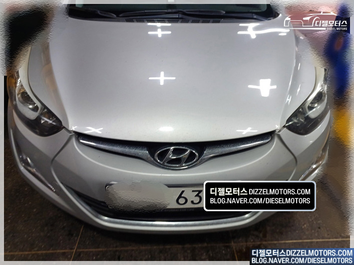 아반테 디젤/4종 클리닝 세트 작업 방문-인젝터 클리닝,흡기 클리닝,밸브 클리닝,DPF 탈거 클리닝,BBN 카본 수소 클리닝