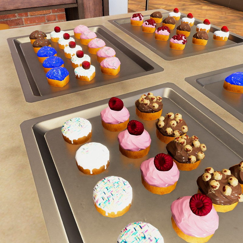 [Cooking Simulator] 쿠킹 시뮬레이터 간단 컵케이크 레시피 :: I'm OTOTOT