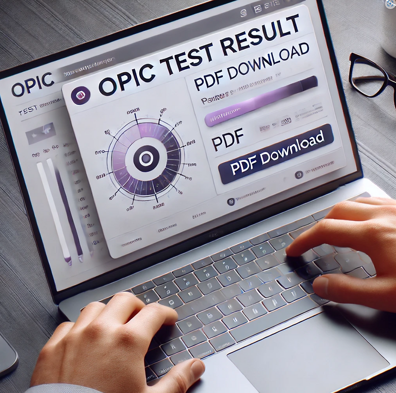 오픽 pdf 저장 OPIc 쉽게 따라 할 수 있는 가이드