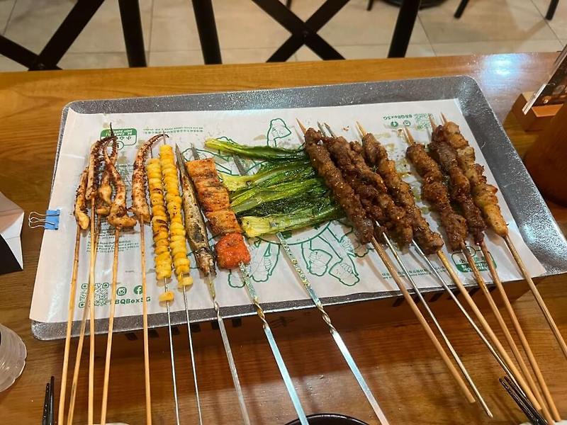 싱가포르 양꼬치 맛집 BBQ Box Geylang 중국 꼬치 요리 너무 맛있다