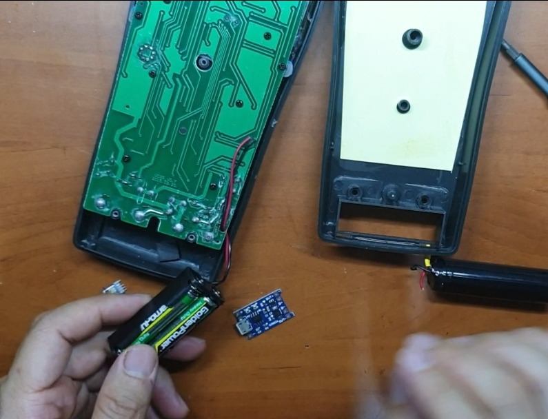 vc99 충전식으로 개조하기