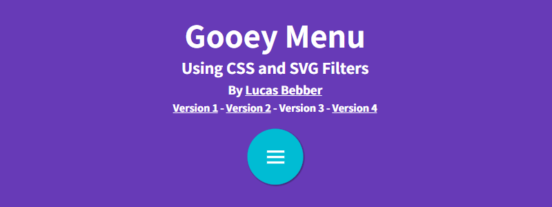 [해피CGI][cgimall] CSS Gooey Menu (Version 3)