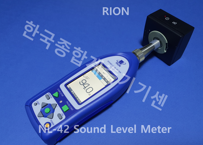 RION NL-42 SOUND LEVEL METER 소음계 수리