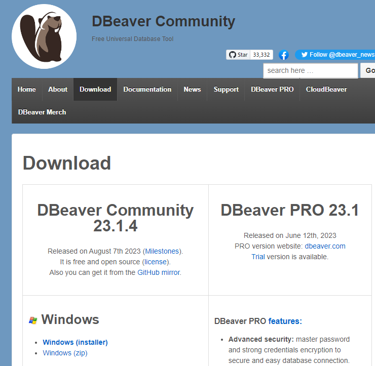 mySQL 샘플 DB employees 설치하기 - DBeaver 활용