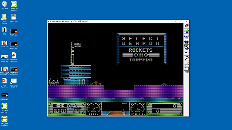AppleWin 및 각종 에뮬레이터 화면 해상도 및 사이즈