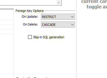 MySQL foreign key 로 연결돼있는 데이터 지우기 설정 - cascade