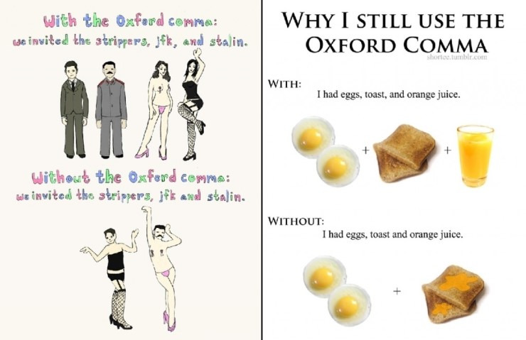 Oxford Comma?