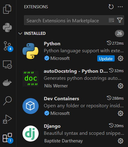 [Python] VSCode Error - Sorry, something went wrong activating IntelliCode support for Python ...