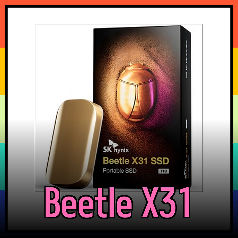 SK하이닉스 Beetle X31 외장 SSD: 속도와 휴대성을 모두 잡은 최고의 선택!