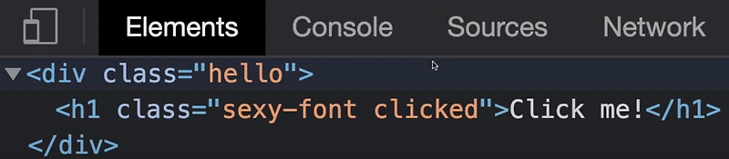 .contains() .remove() .add() .toggle()