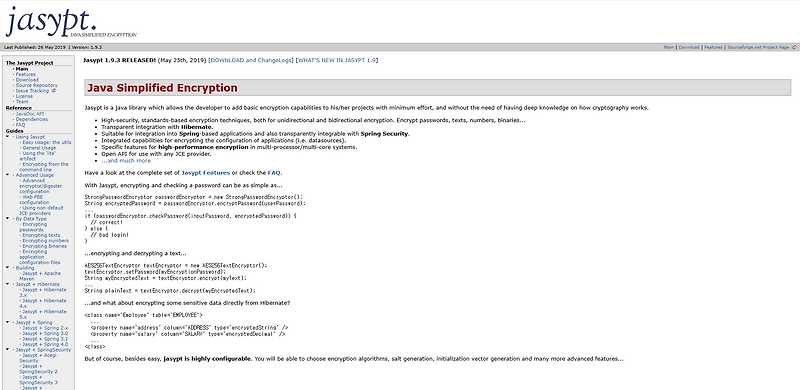 스프링부트 프로젝트에 Jasypt 적용하기 :: IT기초담기