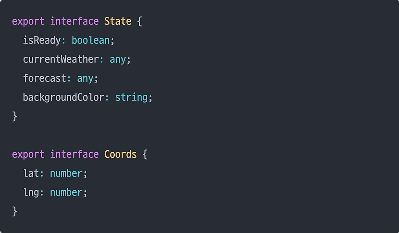 Json to Typescript interface