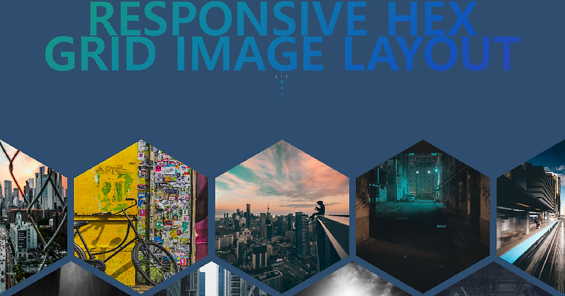 [해피CGI][cgimall] Responsive Hex Grid Image Layout