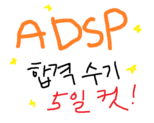 44회 ADSP 5일 전사 합격 후기 - 스웨터맨의 티슷호리
