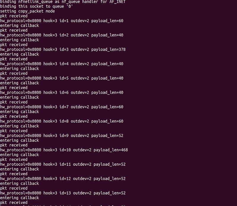[Netfilter] netfilter_queue 사용 방법