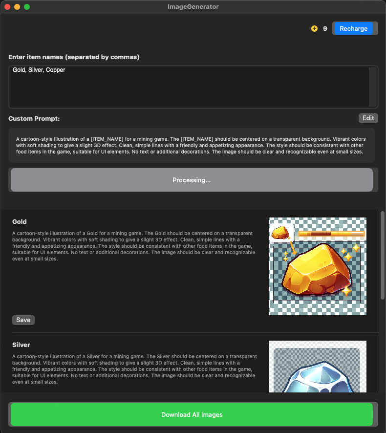 [App] Asset Generator