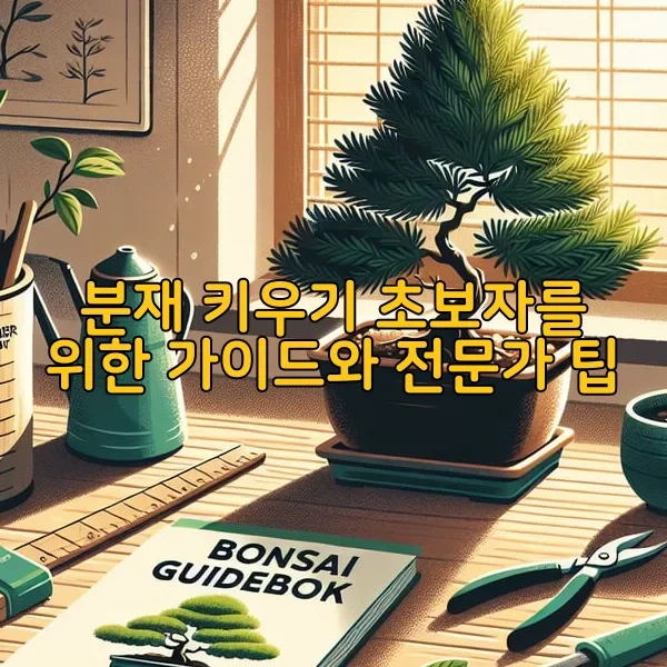 분재 키우기 초보자를 위한 가이드와 전문가 팁