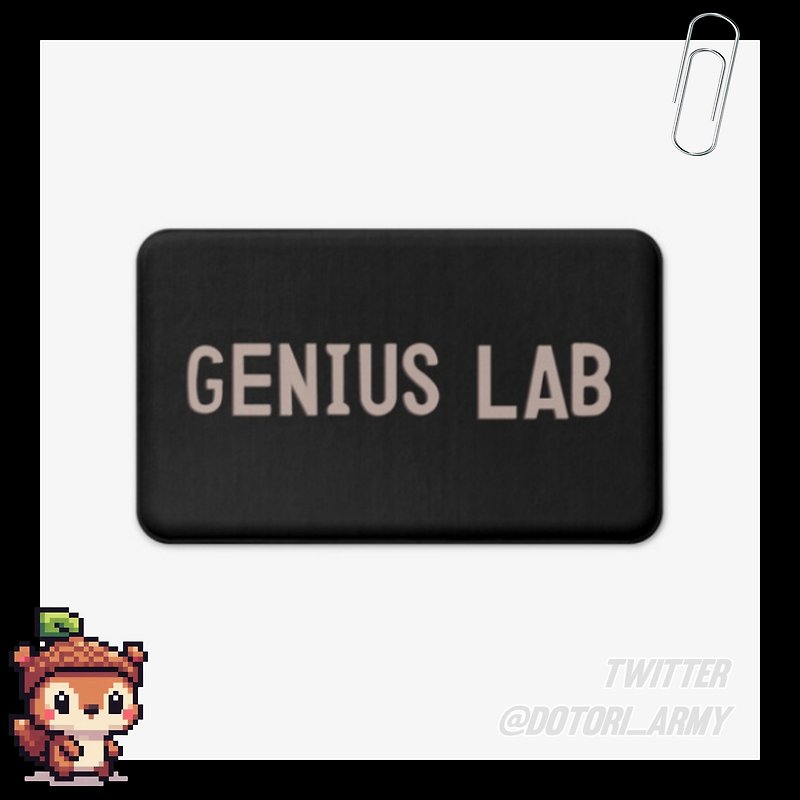 SUGA - GENIUS LAB Doormat