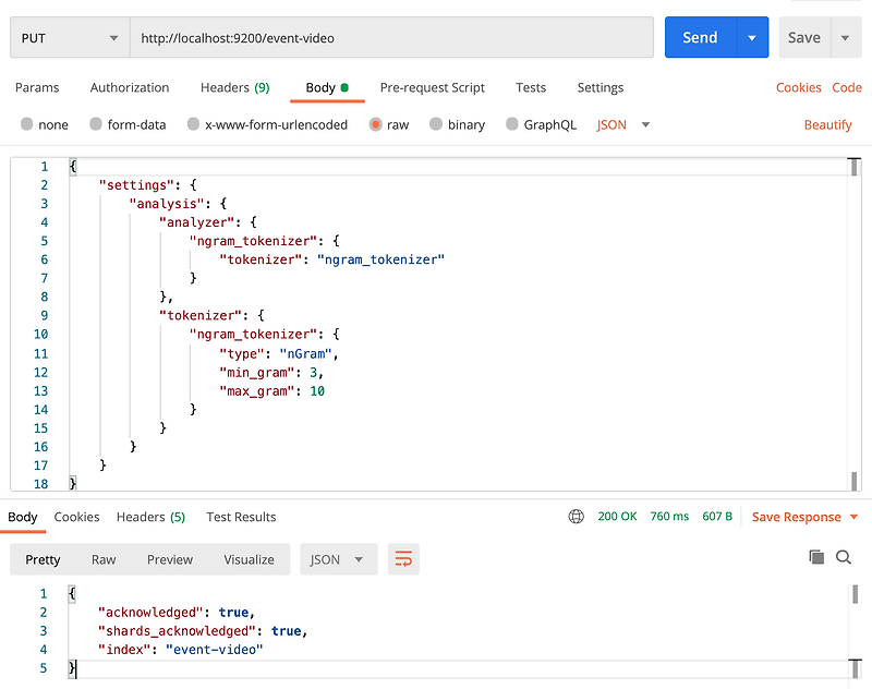 ElasticSearch Ngram 활용하여 검색하는 방법