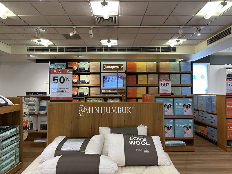 시드니 여행 쇼핑 아이템 추천! 'MINIJUMBUK' 양모이불 구매 후기