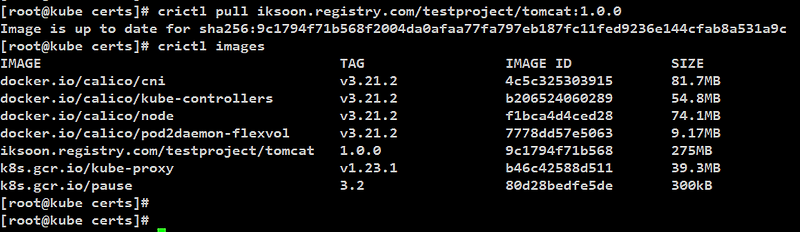 02. ContainerD private Registry image pull
