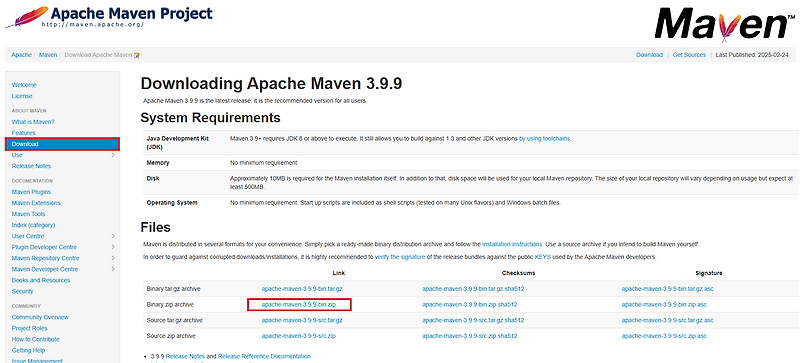 [Setting | Java] Java 개발환경 구축하기 (4) - Spring Boot - Maven Project Import