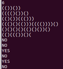 [C/BOJ] 9012 괄호 - Stack이용 :: 기록저장소