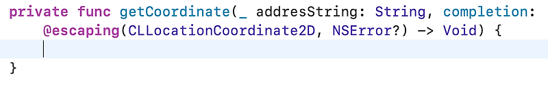 [iOS - CLGeocoder 를 활용하여 주소를객체로 변환하기] :: ChrisKim