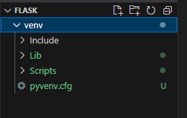 vscode에서 flask 구축