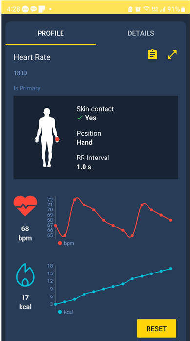 STM32WB55 SSM - STM32CubeIDE BLE HRS(Heart Rate Service) 테스트