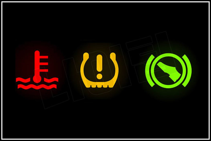 알아두면 좋은 자동차 경고등 종류 (빨간색, 주황색, 초록색)