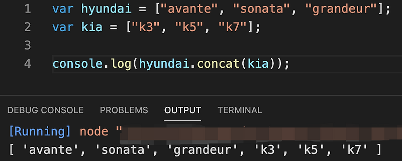 #28 자바스크립트(JavaScript) - concat, join