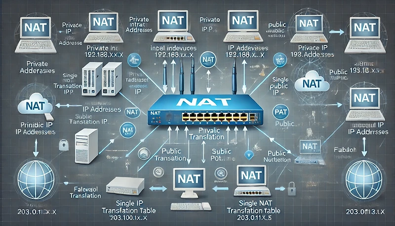NAT/PAT(Network Address Translation / Port Address Translation)