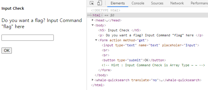 [HackCTF] Input Check