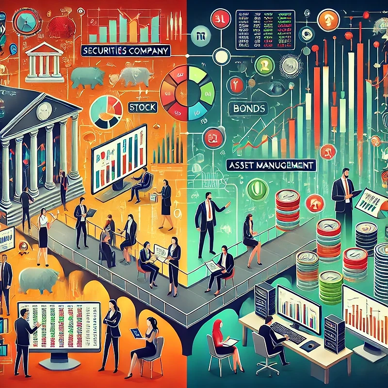 [2] 증권사와 자산운용사는 뭐가 다른거야? (ft. 투자상품) — 박동우의 기록일기