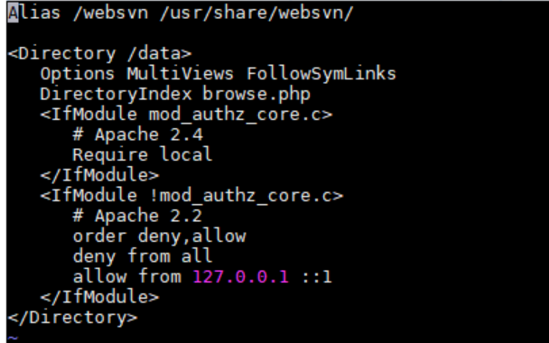 websvn install for rocky 8.x(viewvc대체)