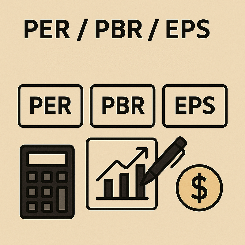 PER / PBR / EPS, 주식 투자자가 꼭 알아야 할 기본 지표
